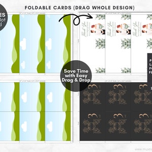 Drag and Drop Place Cards Templates, Custom Blank Cards Templates ...