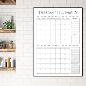 Editable Family Command Center Printable Google Sheets Template V2 ...