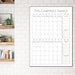 Editable Family Command Center Printable Google Sheets Template V2 ...