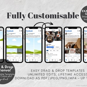 16 Editable Facebook Mockup Templates, Social Media Mockup Templates ...