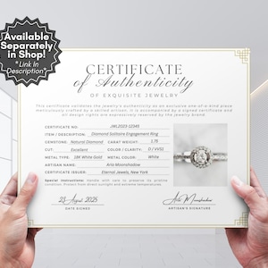 Editable Jewelry Display Cards Templates, Custom Jewelry Cards for ...