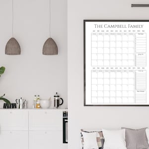 Editable Family Command Center Printable Google Sheets Template V2 ...