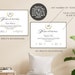 Editable Years of Service Award Certificate, Employee Work Anniversary ...