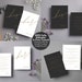 Editable Wedding Vows Card Template, Editable Canva Template Wedding ...