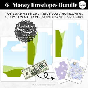 Drag and Drop Money Envelope Mockup Template, Cash Envelope Mockup ...