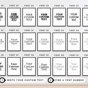 Custom Quote Print, Custom Quote Card, Custom Typography Wall Art ...