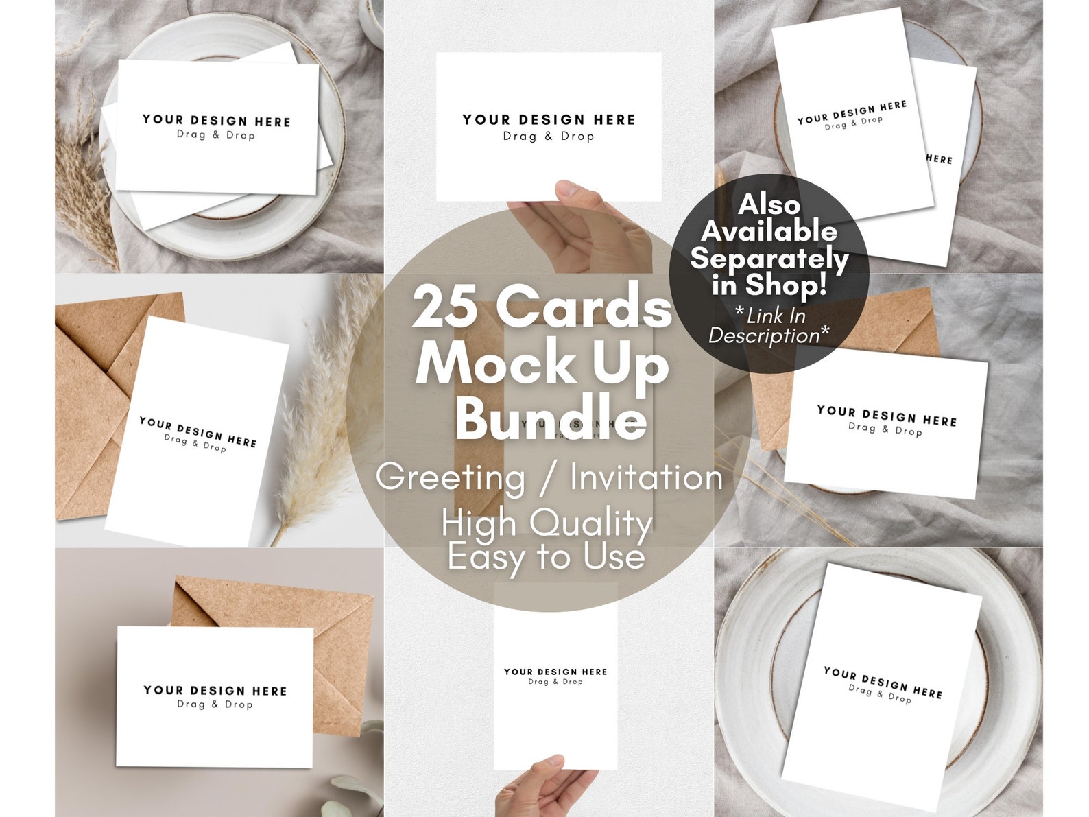 Drag and Drop Greeting Card Templates A6 Printable Envelope - Etsy