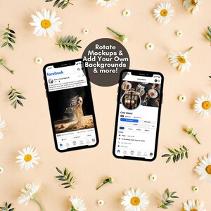 16 Editable Facebook Mockup Templates, Social Media Mockup Templates ...