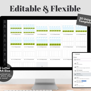 Drag and Drop Bookmark Templates, Custom Blank Bookmarks Template ...