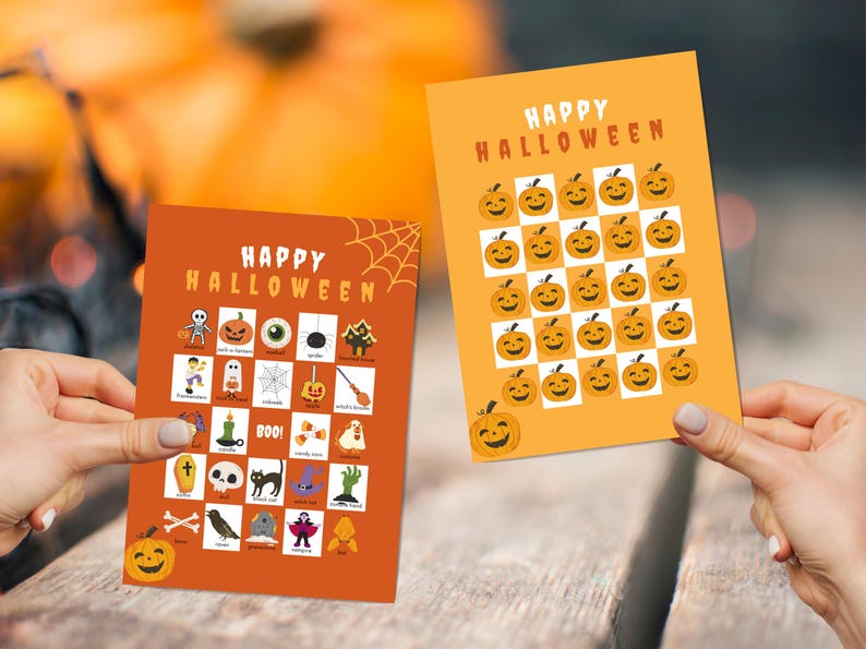 Editable Halloween Cards Templates, Printable Unique Halloween Greeting ...