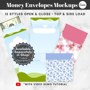 Drag and Drop Money Envelope Template, Custom Printable Money Envelope ...