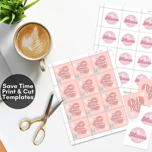 Drag and Drop Business Cards Template, Printable Business Cards, Canva ...