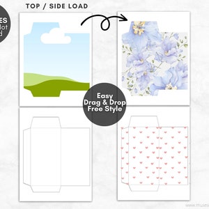 Drag and Drop Money Envelope Template, Custom Printable Money Envelope ...