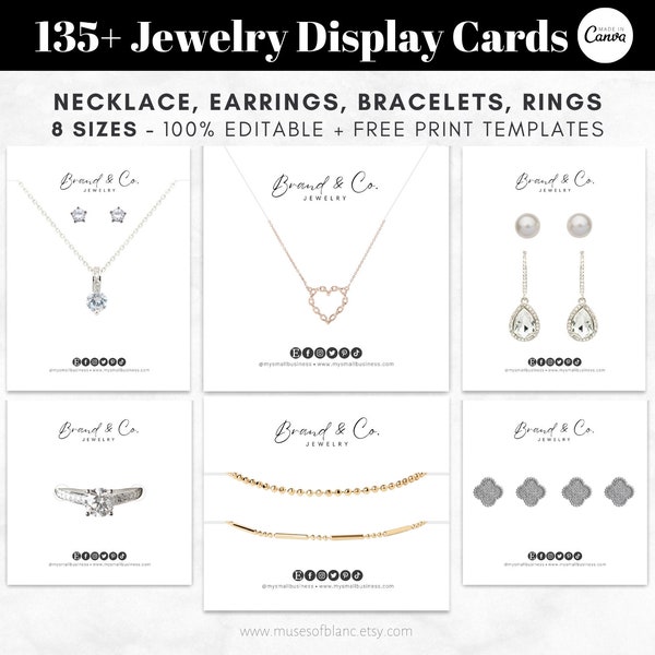 Jewelry Cards - Etsy