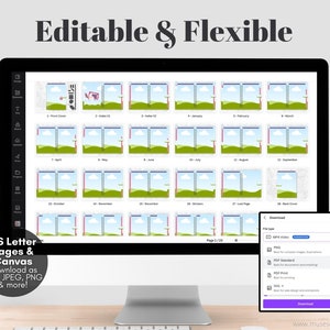 Drag and Drop Digital Planner Templates, Editable PLR Planner ...