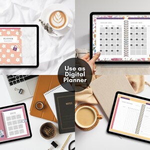 Drag and Drop Digital Planner Templates, Editable PLR Planner ...