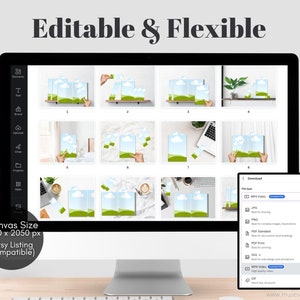 Animated Bookmarks Mockups, Book Mockups Bookmark Template, Custom ...