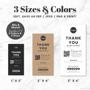 Editable Box Seal Label Template, Custom Hang Tag Template, Label Tag ...