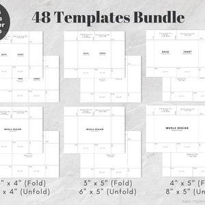 Drag and Drop Greeting Card Templates Editable Canva - Etsy