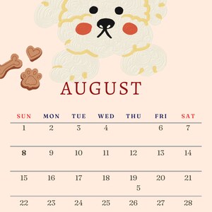 Printable Zoo Calendar/kids Calendar/animals/colorful/printable - Etsy