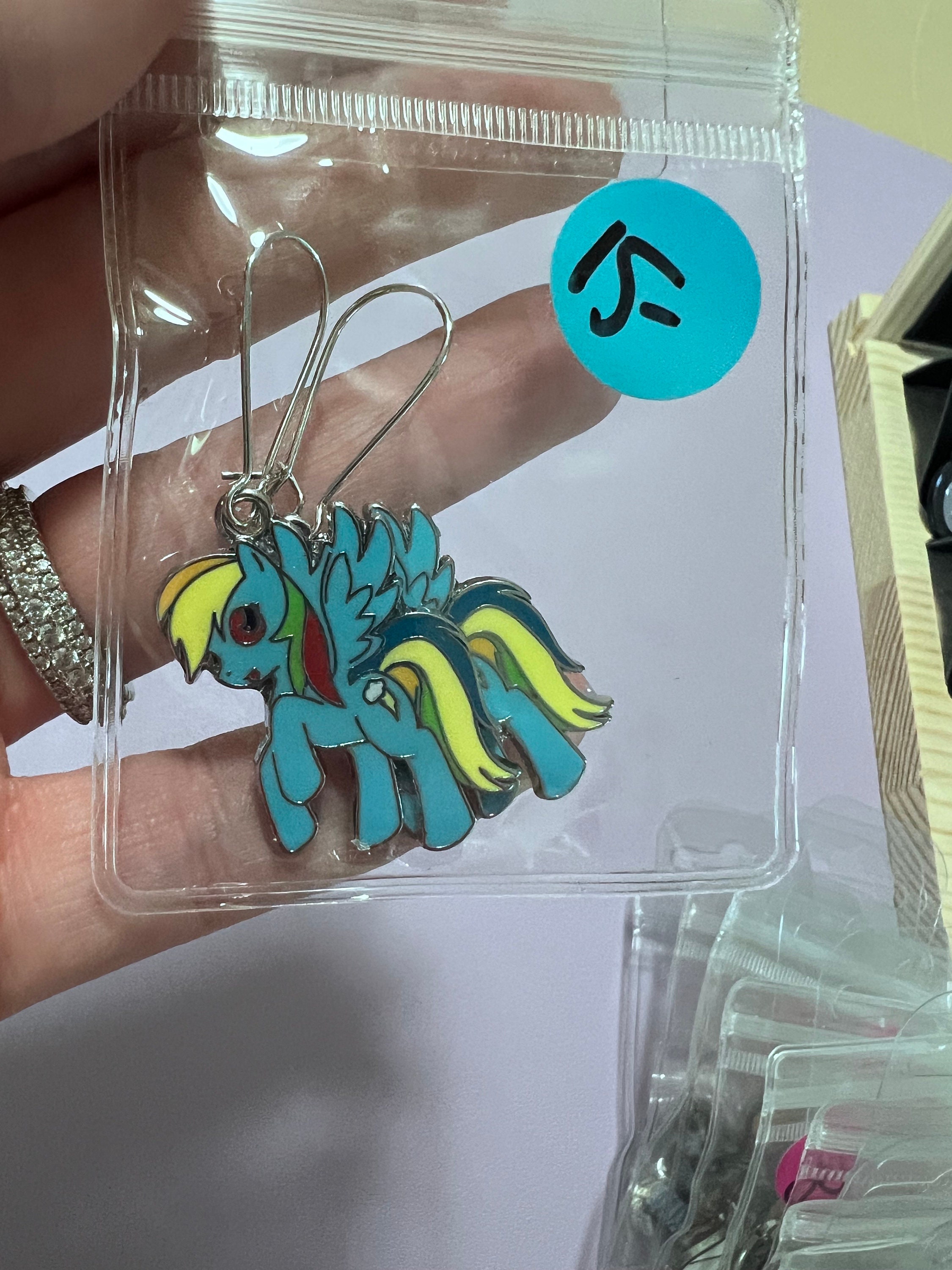 Unique Handmade Little Pony Custom Earrings - Etsy