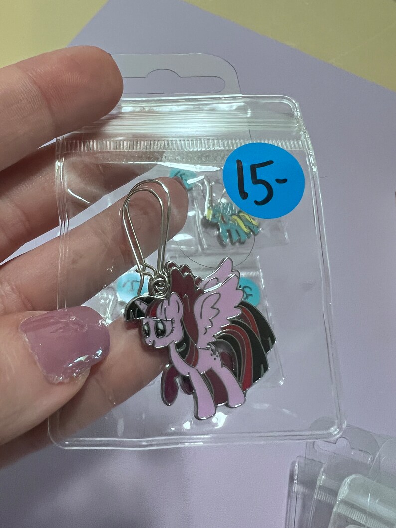 Unique Handmade Little Pony Custom Earrings - Etsy