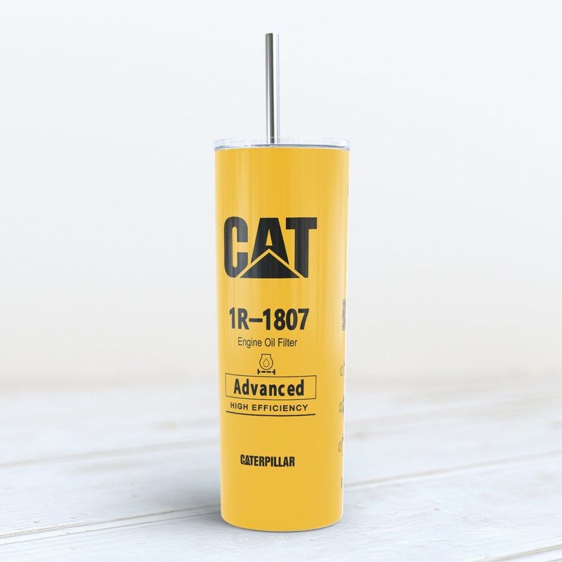 Cat Oil Filter Tumbler - Etsy