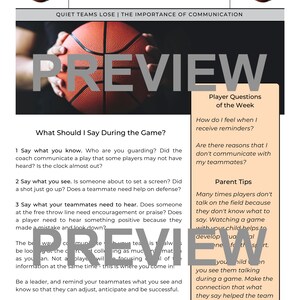 Basketball Mental Skills Guide for Youth Coaches: Help Your Team Boost ...