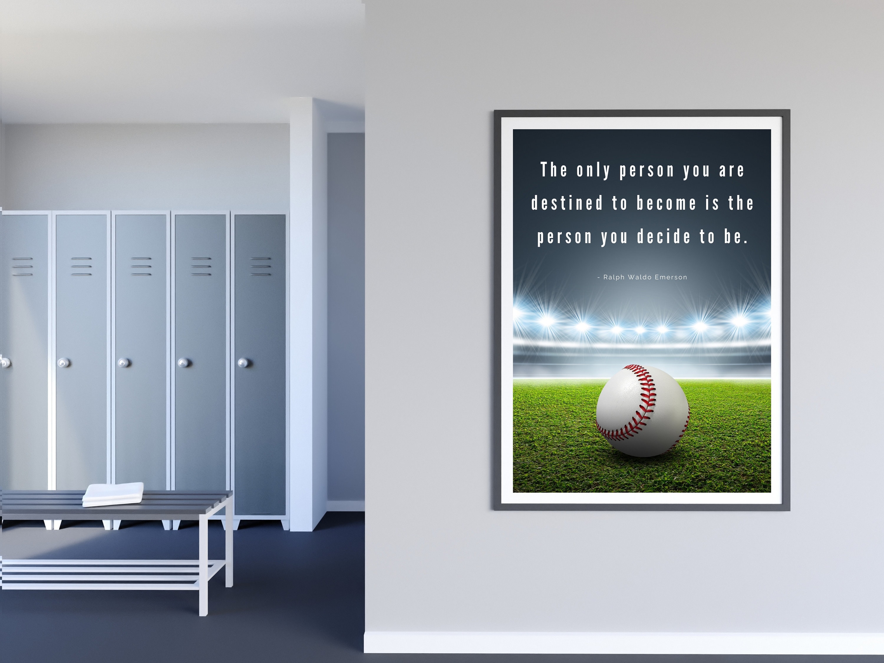 Baseball Poster for Kid's Room, Teen Decor, Man Cave, or She Shed ...