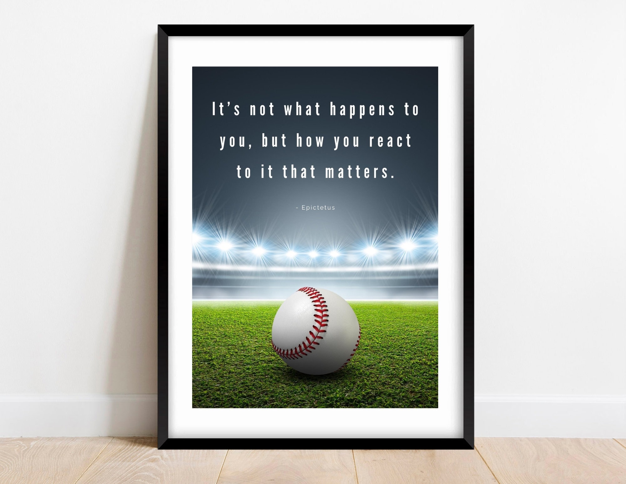 Baseball Poster for Kid's Room, Teen Decor, Man Cave, or She Shed ...