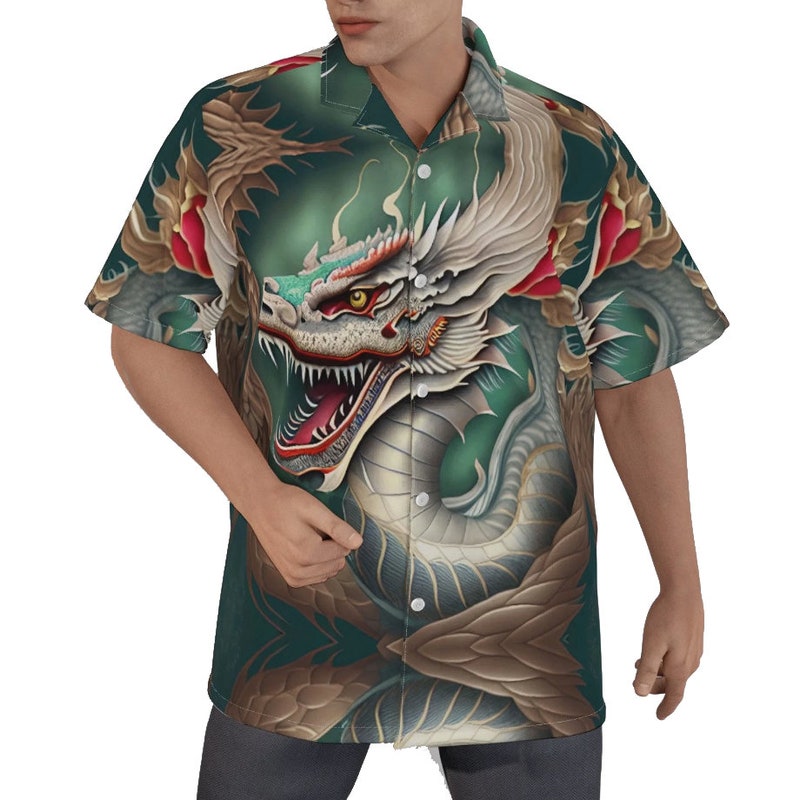 Dragon Button - Etsy