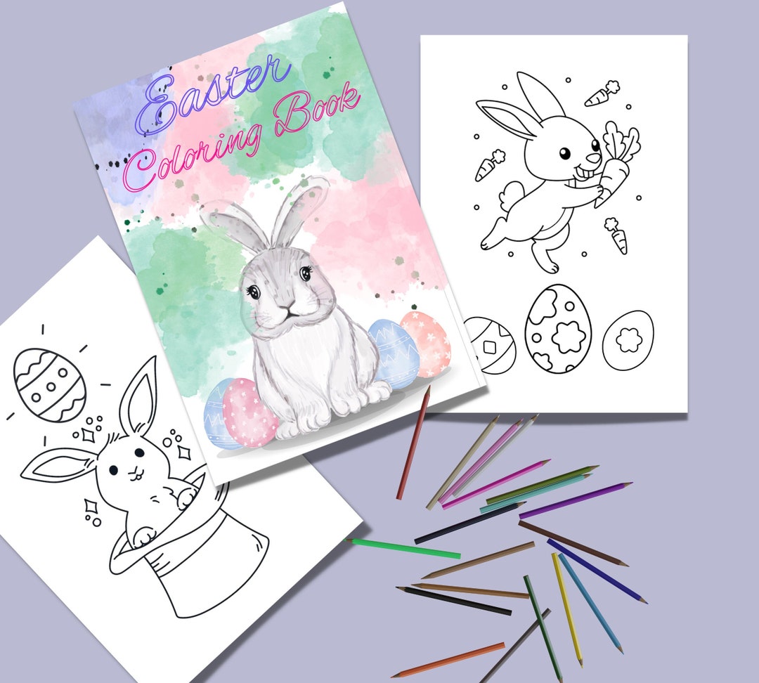 Easter Fun for Kids,easter Bunnies, Easter Egg, Instant Downloads ...