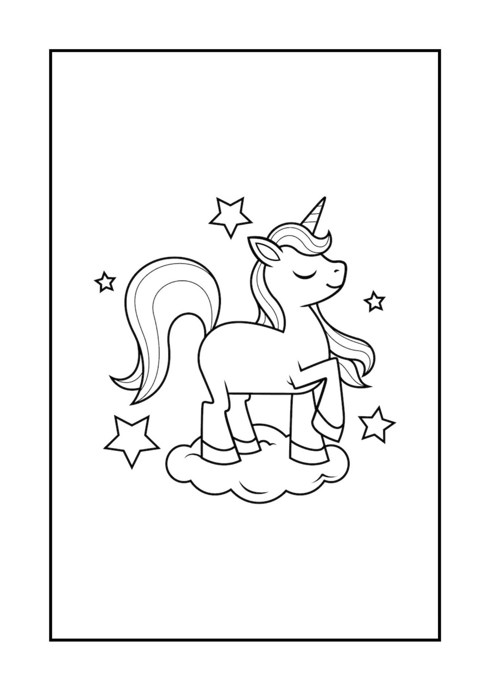 Magical Unicorn Adventures: A Creative Coloring Experience for Kids ...