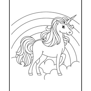 Magical Unicorn Adventures: A Creative Coloring Experience for Kids ...