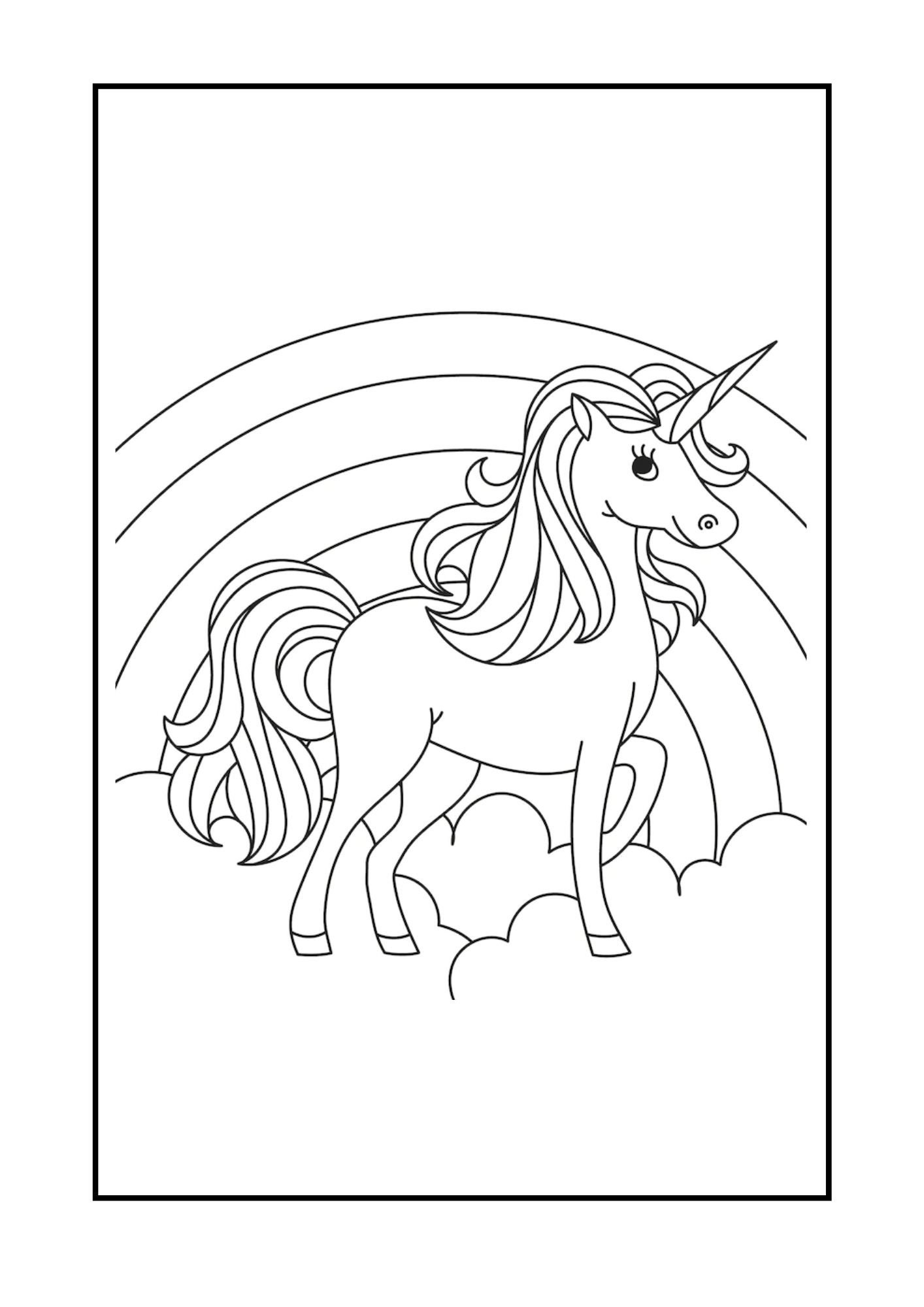 Magical Unicorn Adventures: A Creative Coloring Experience for Kids ...