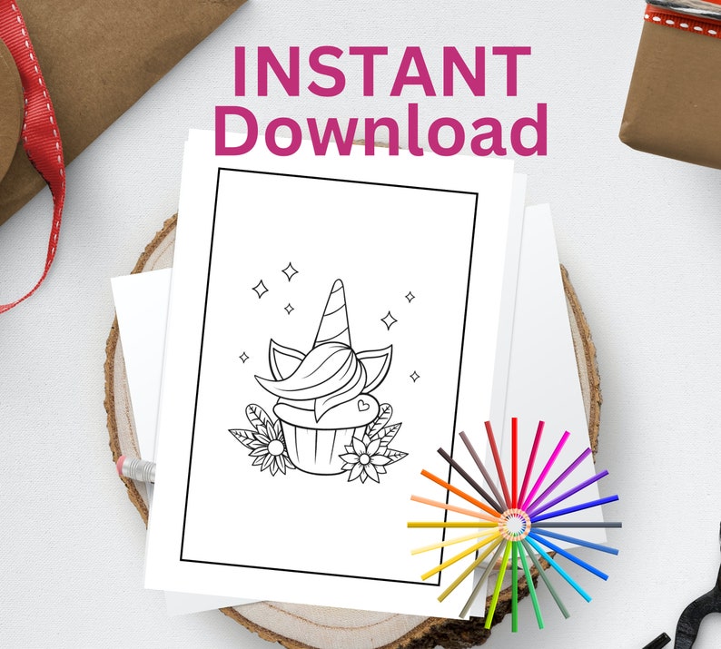 Magical Unicorn Adventures: A Creative Coloring Experience for Kids ...