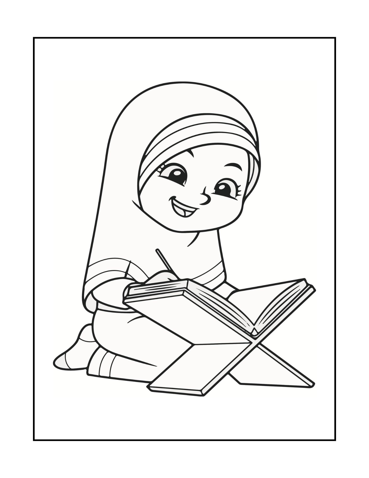 Islamic Activity Coloring Book for Kids Gift 27 Page Digital Download ...