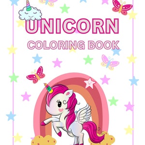Magical Unicorn Adventures: A Creative Coloring Experience for Kids ...