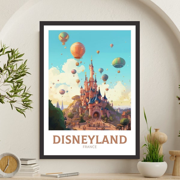 Disneyland Poster - Etsy UK