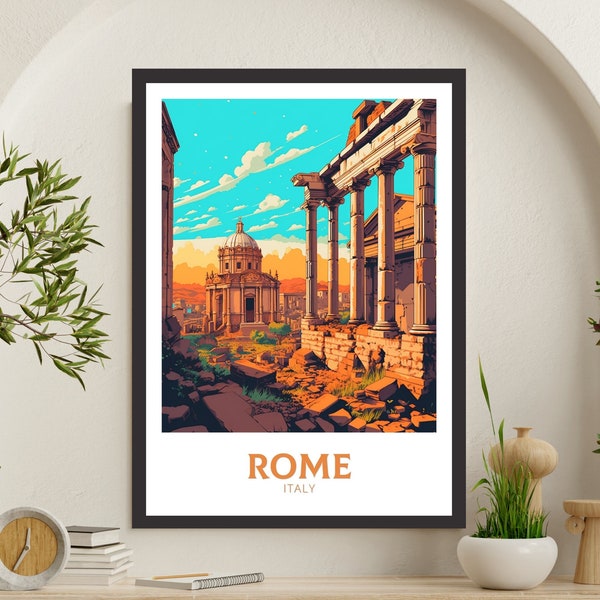 Roman Forum Poster - Etsy