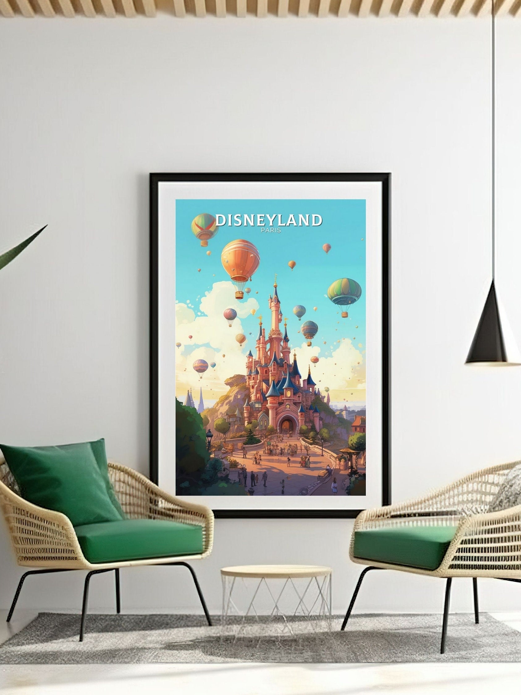 Disneyland Travel Print | Disneyland Poster Disneyland Wall Art ...
