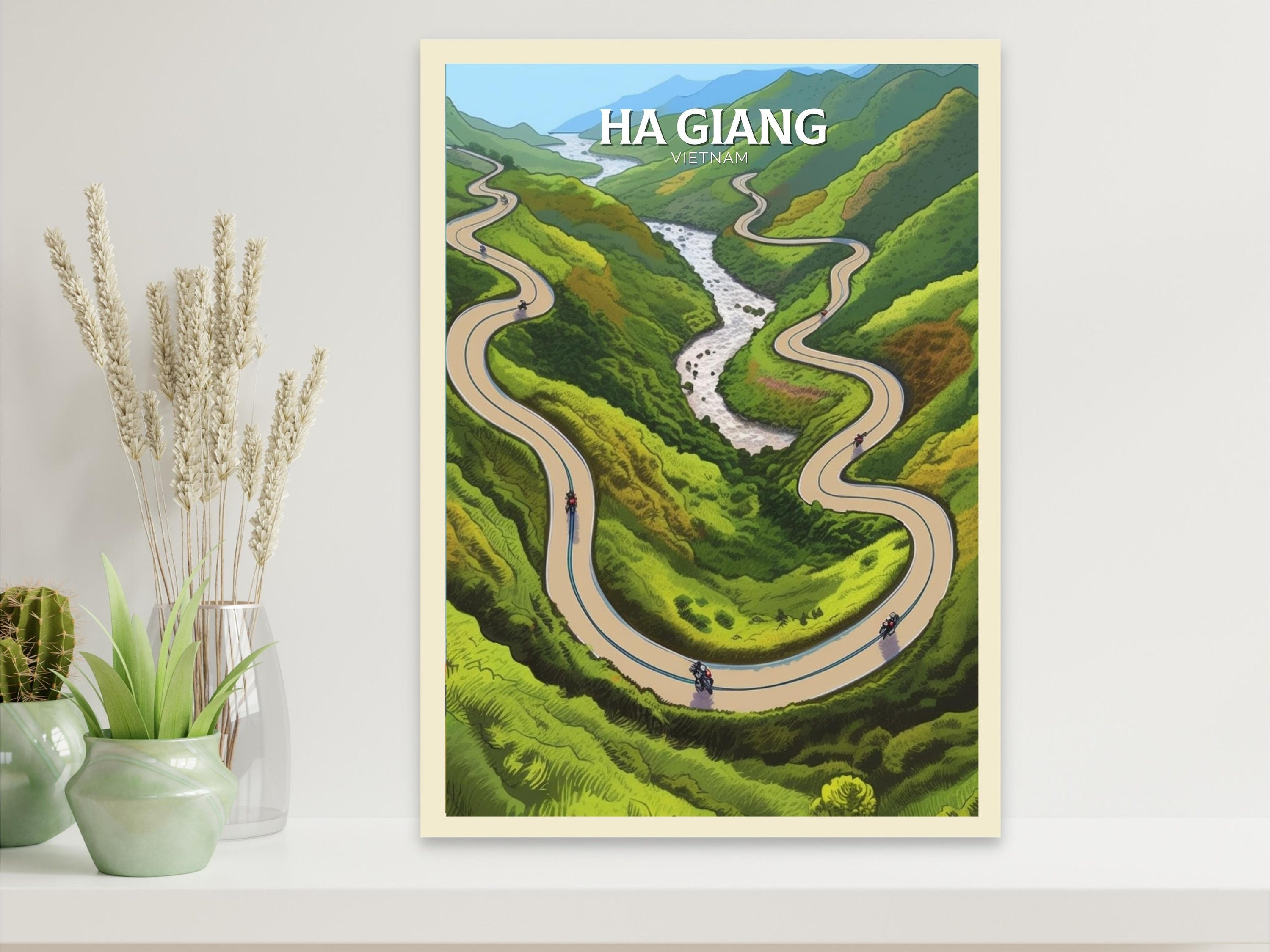 Ha Giang Print Ha Giang Illustration Ha Giang Loop - Etsy UK