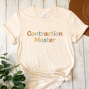 Doula Shirt Contraction Master Birth Tee Postpartum Gift Midwife T ...