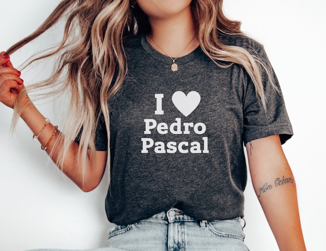 I Heart Pedro Pascal T-shirt | Pedro Pascal Shirt | Movie Shirt | Funny Tee | Film Lover Gift ...