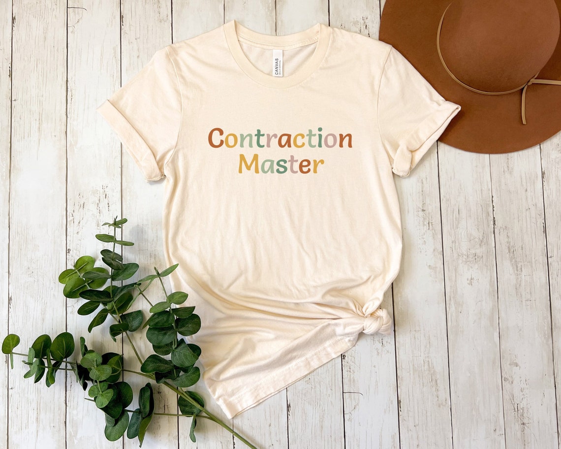 Doula Shirt | Contraction Master | Birth Tee | Postpartum Gift ...