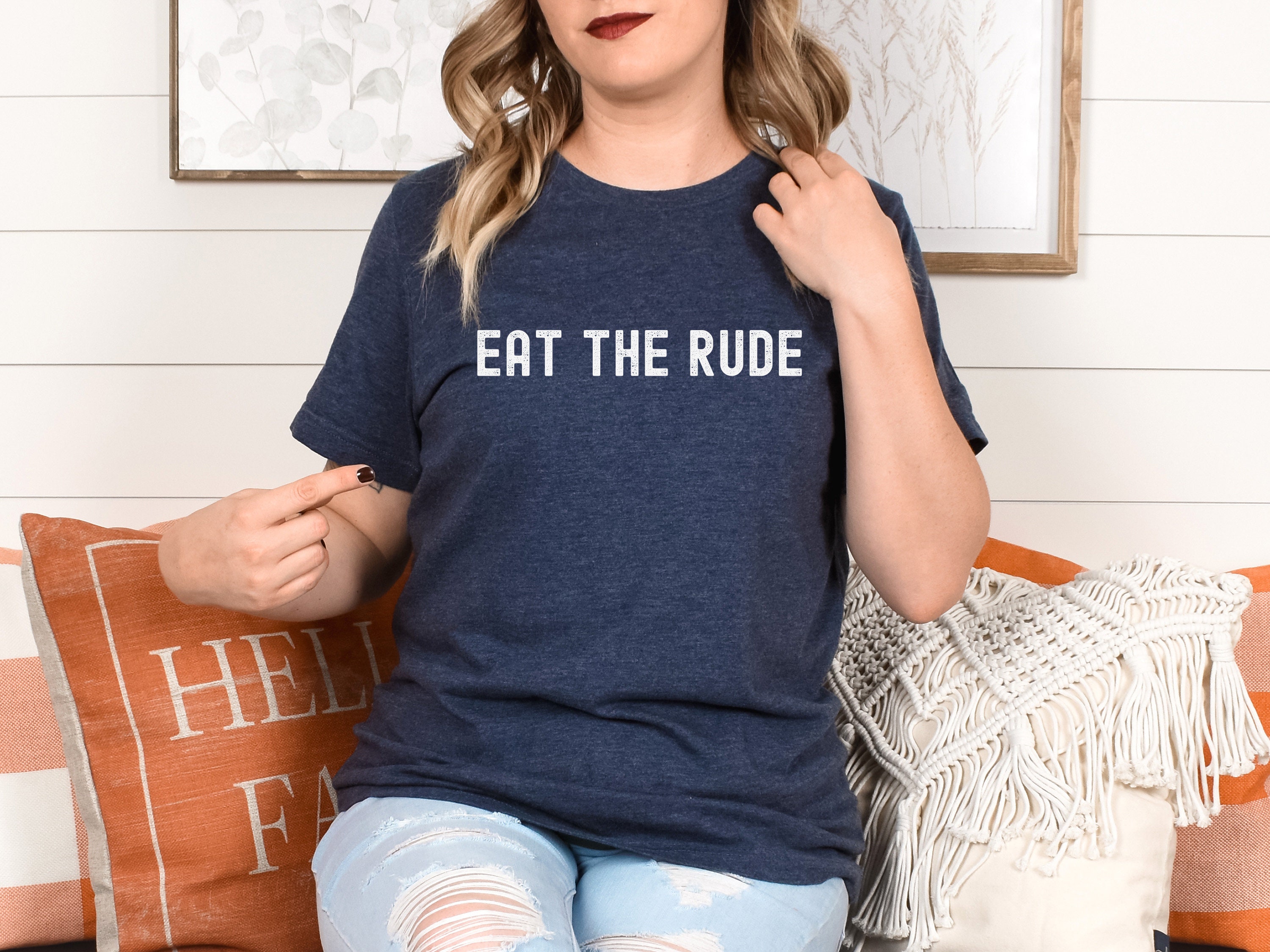 Hannibal Shirt | Eat the Rude | TV Show Quote Tee | TV Lover Gift | Fan ...