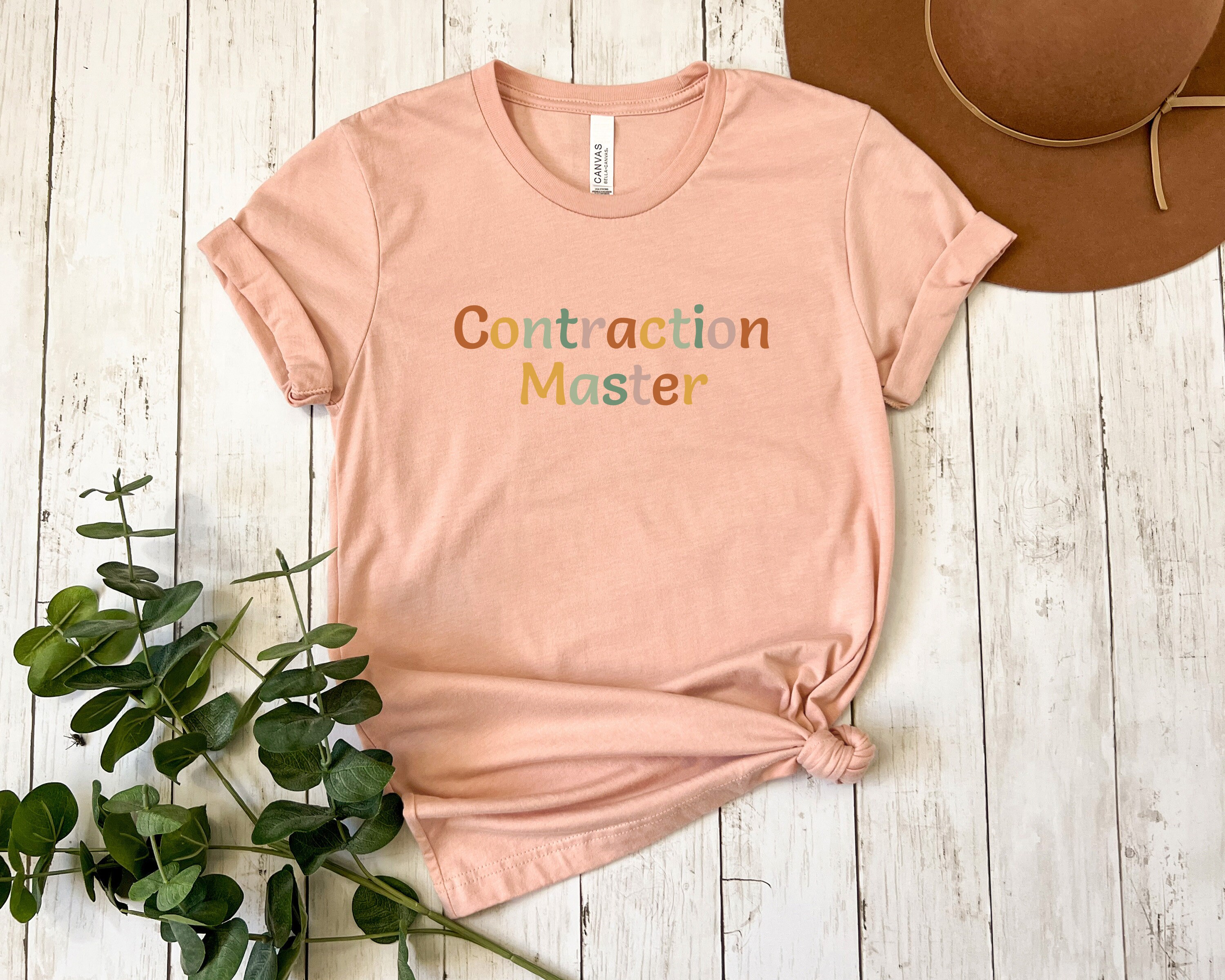 Doula Shirt | Contraction Master | Birth Tee | Postpartum Gift ...