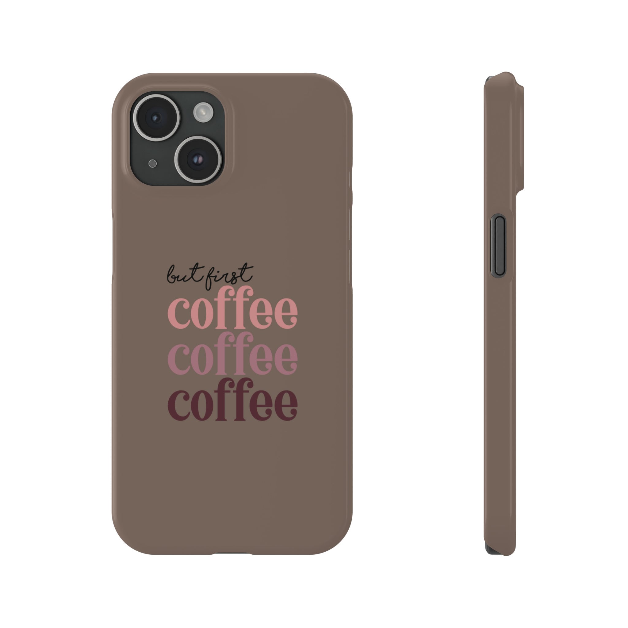 Coffee Phone Case for Her Coffee Lover Phone Casing, Funny Cover iPhone ...