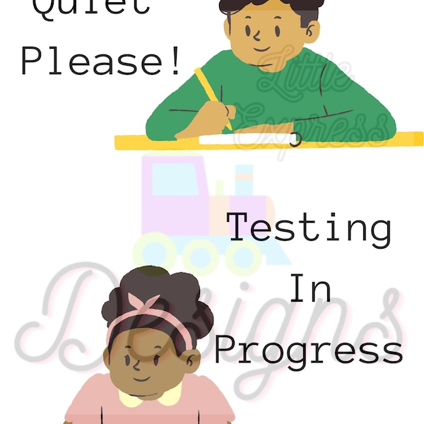 Quiet Please Sign - Etsy