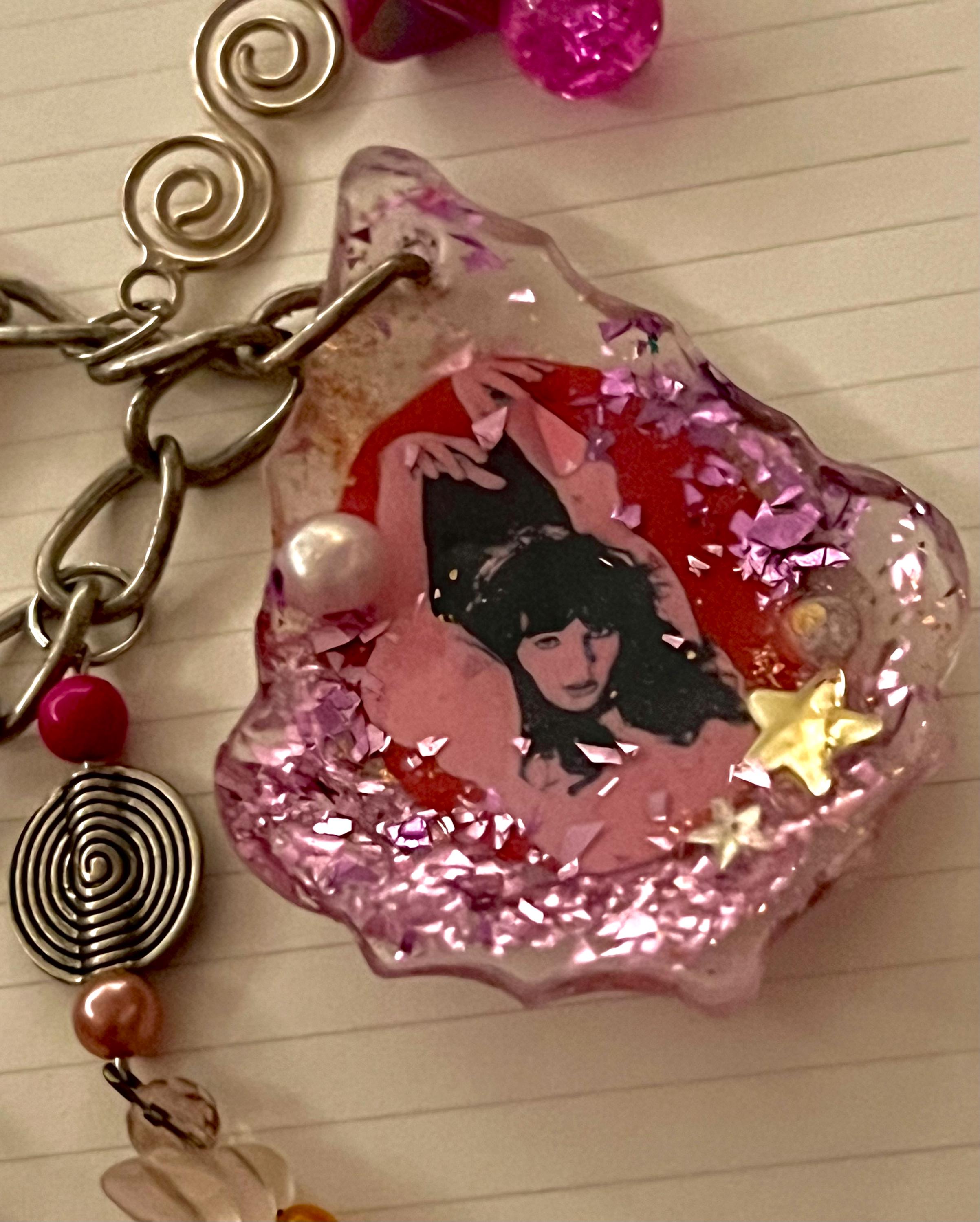 Whimsical Kate Bush Keychain / Bag-charm - Etsy